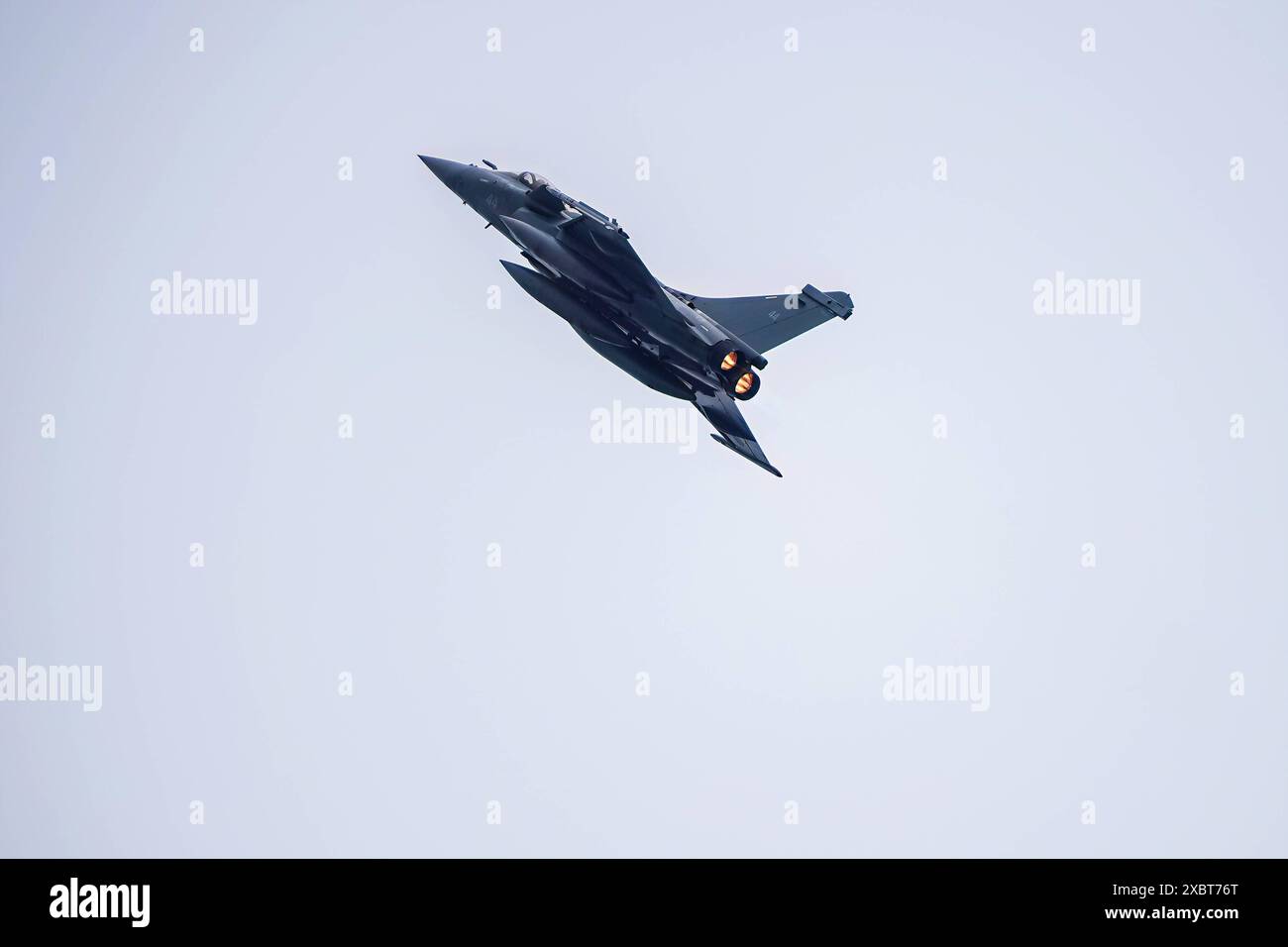 Jagel GER, Uebung Tiger Meet 2024 der NATO, 13.06.2024 Rafale M der ...