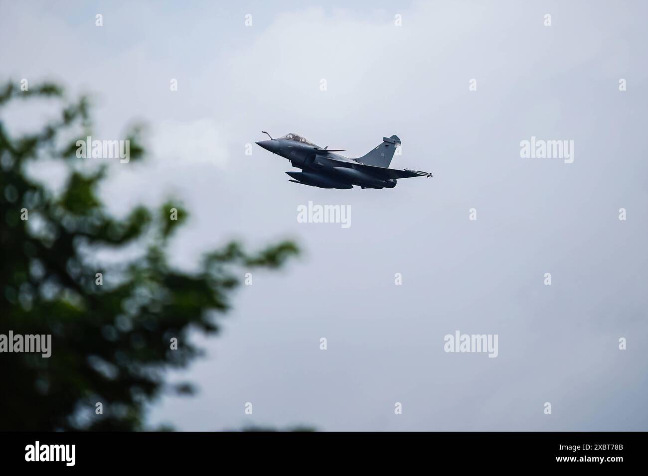 Jagel GER, Uebung Tiger Meet 2024 der NATO, 13.06.2024 Rafale M der ...