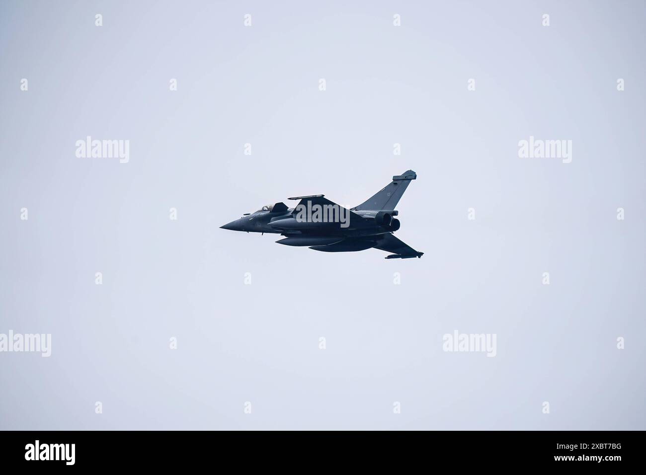 Jagel GER, Uebung Tiger Meet 2024 der NATO, 13.06.2024 Rafale M der ...