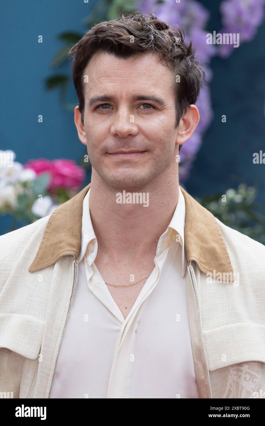 London, UK. June 12, 2024. Luke Thompson attends Bridgerton Season 3 ...