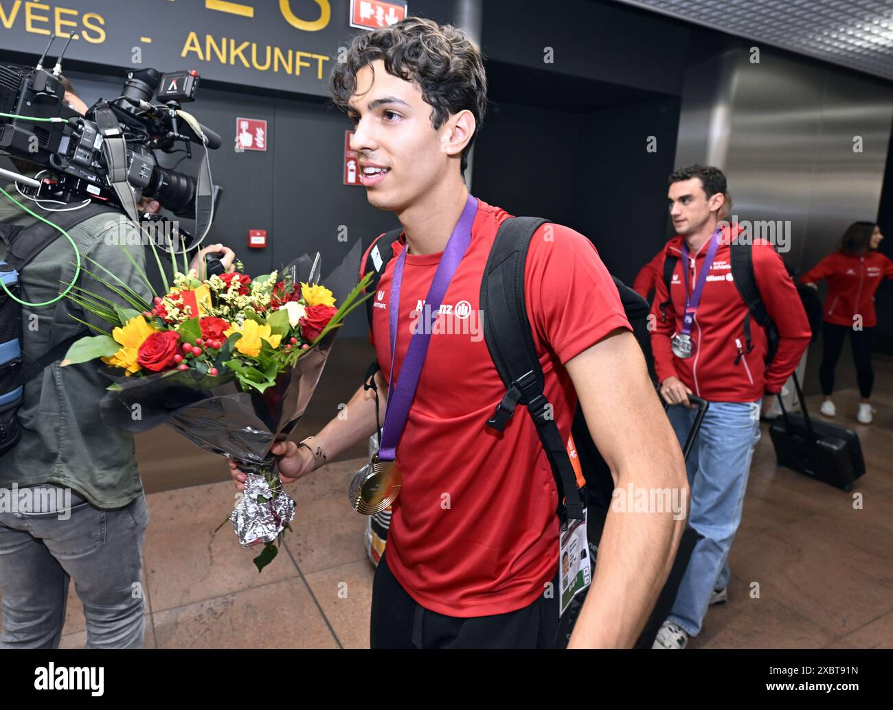 Belgian Jonathan Sacoor and Belgian Jochem Vermeulen pictured at the ...