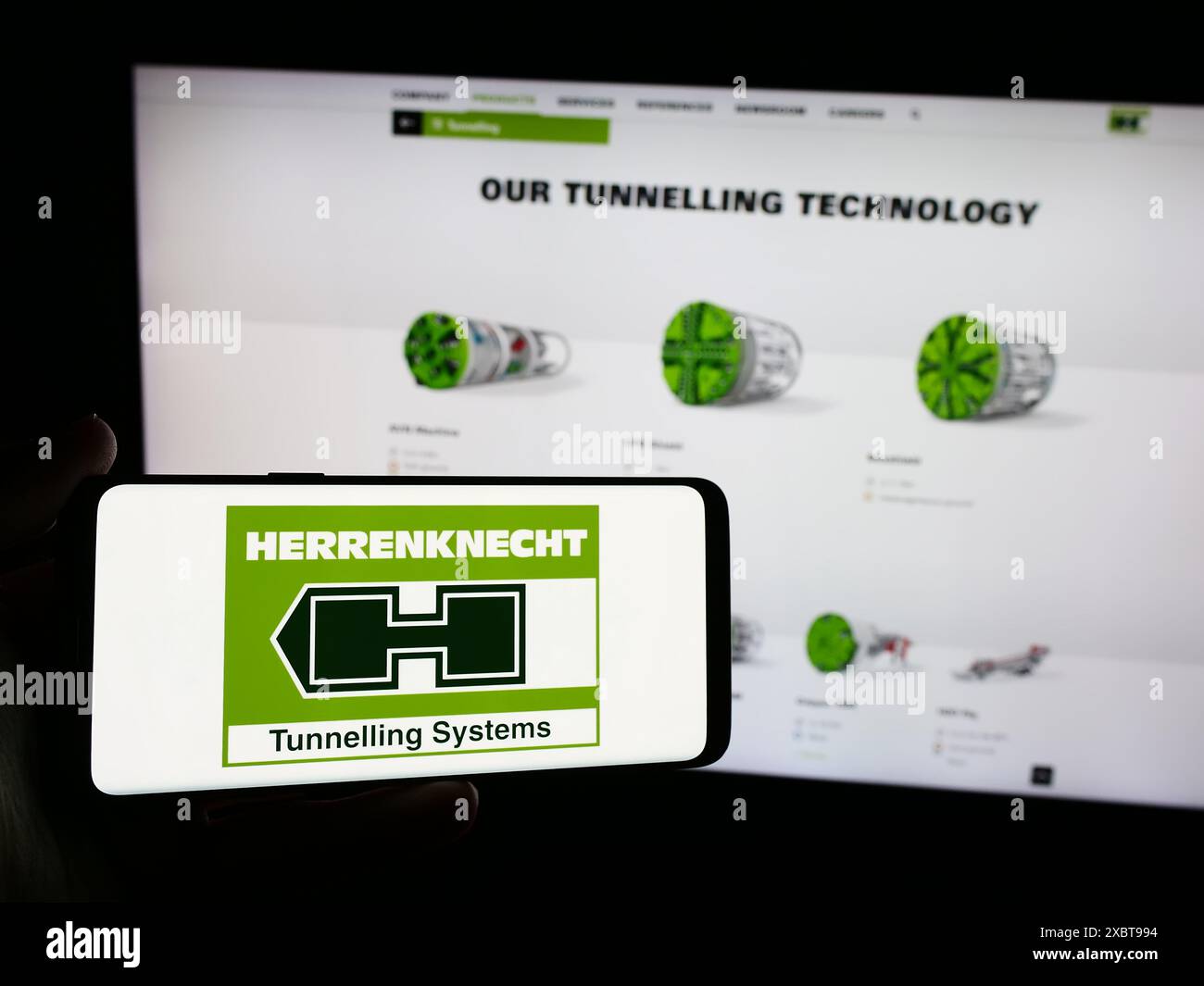 Tunnel boring machine hi-res stock photography and images - Alamy