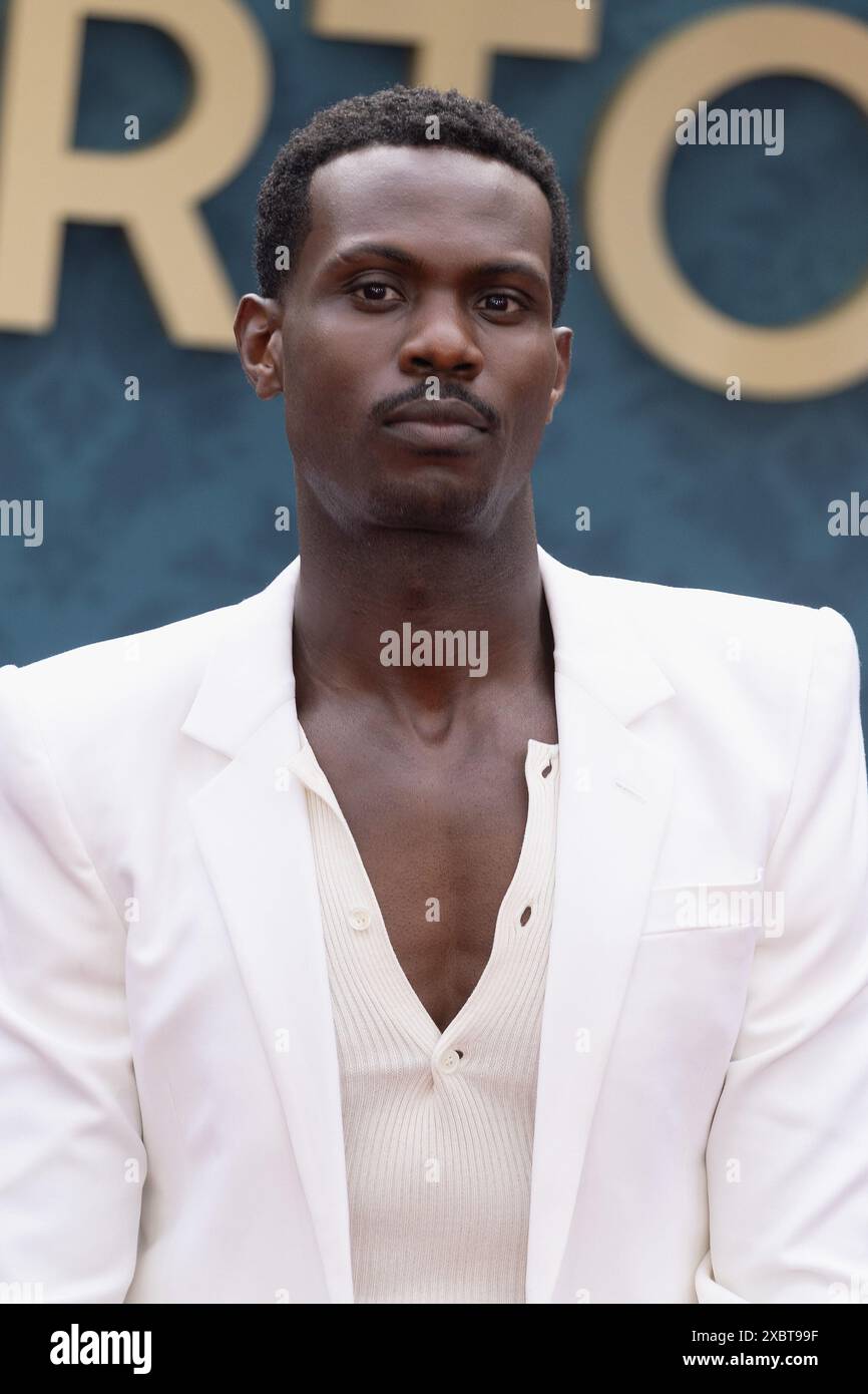 London, UK. June 12, 2024. Victor Alli attends Bridgerton Season 3 ...