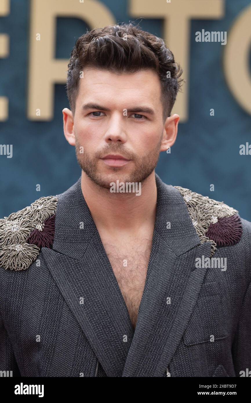 London, UK. June 12, 2024. Luke Newton attends Bridgerton Season 3 ...