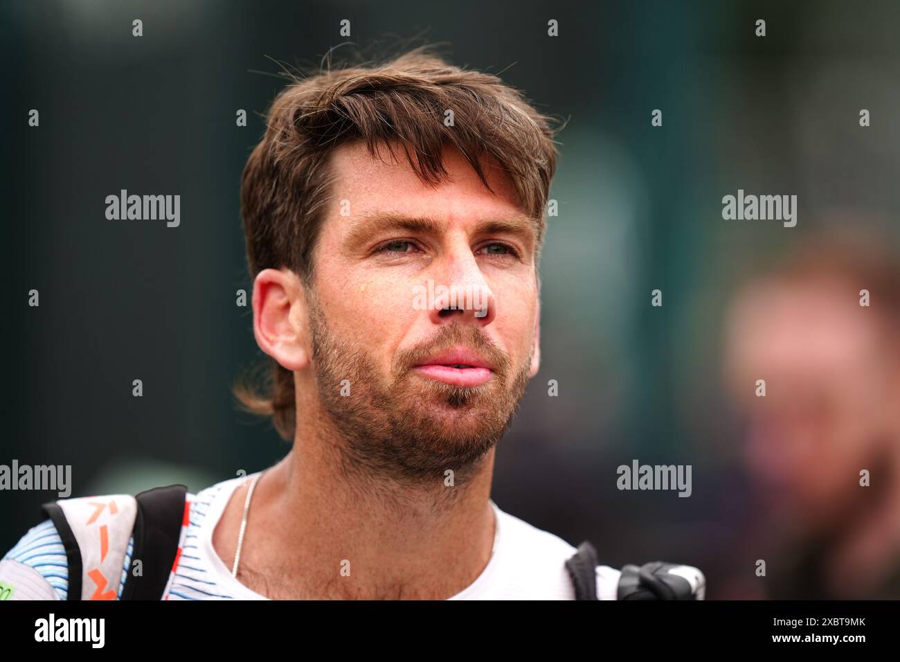 Cameron Norrie following defeat in his match against Jack Pinnington ...