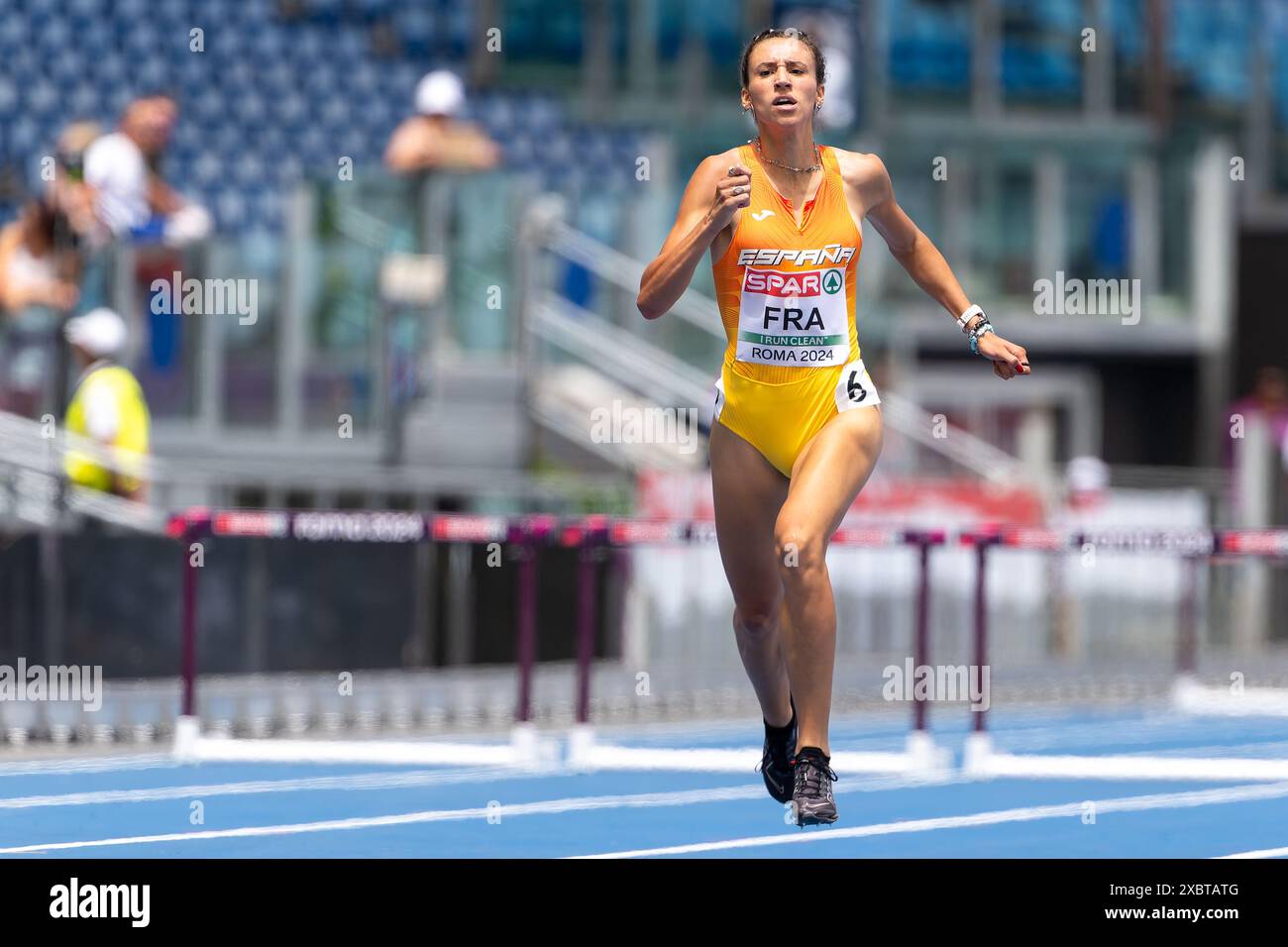 ROME, ITALY - JUNE 9: Daniela Fra of Spain competing in the 400m ...
