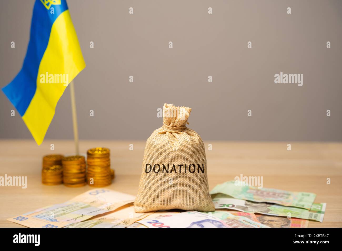 Ukraine fundraising concept hi-res stock photography and images - Alamy