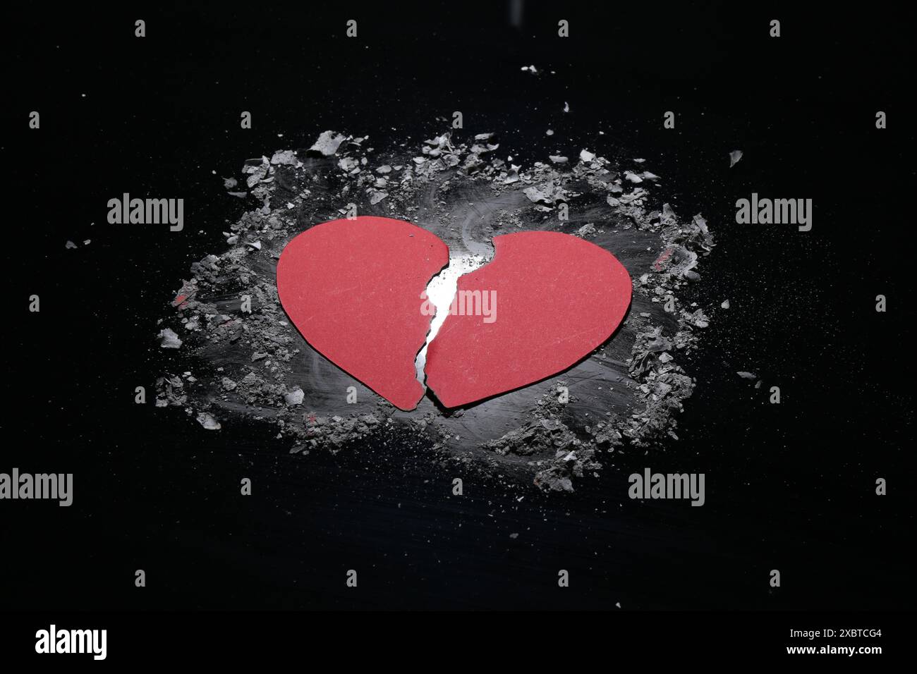 Ash heart hi-res stock photography and images - Alamy