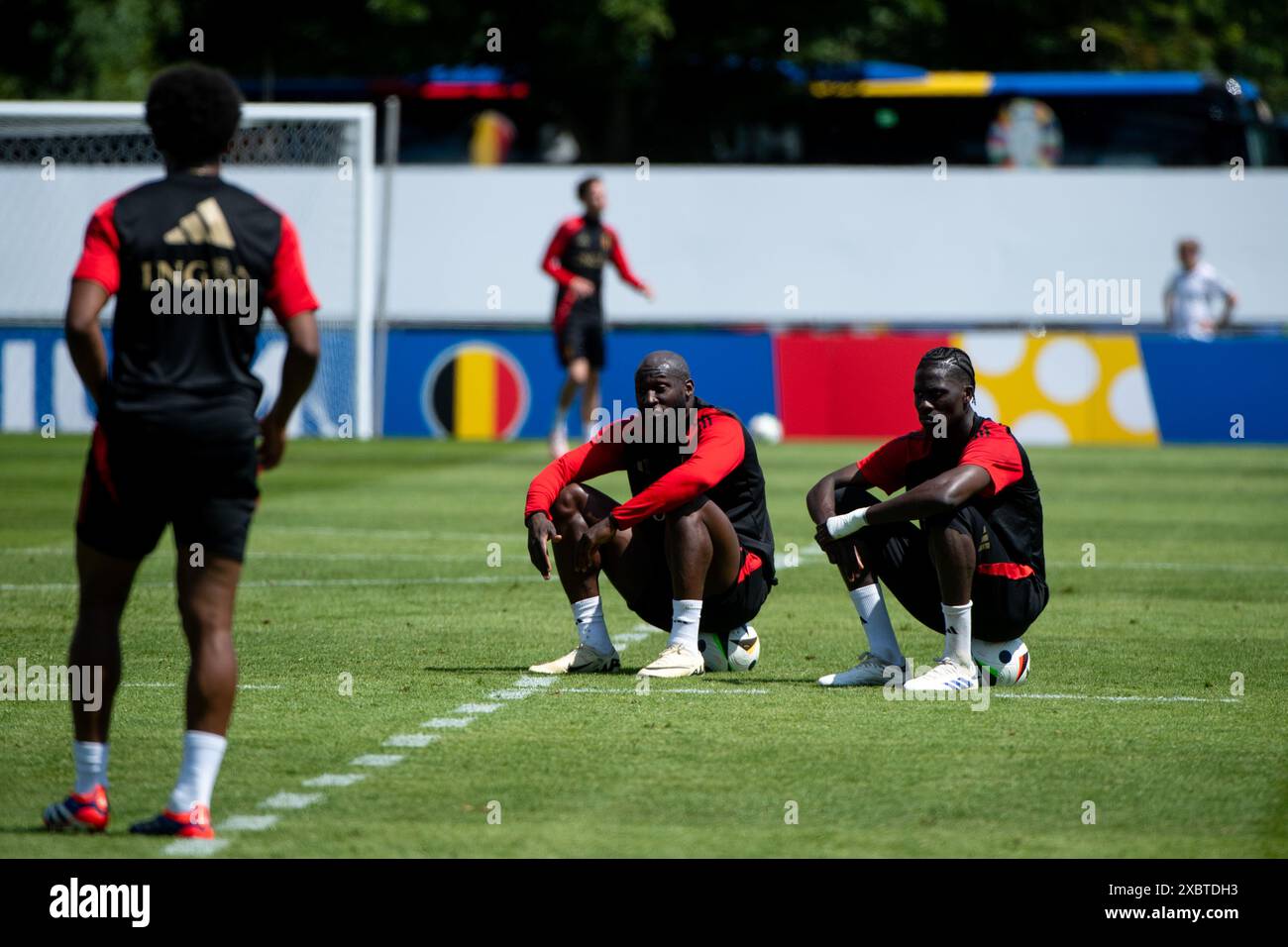 Belgien Offentliches Training