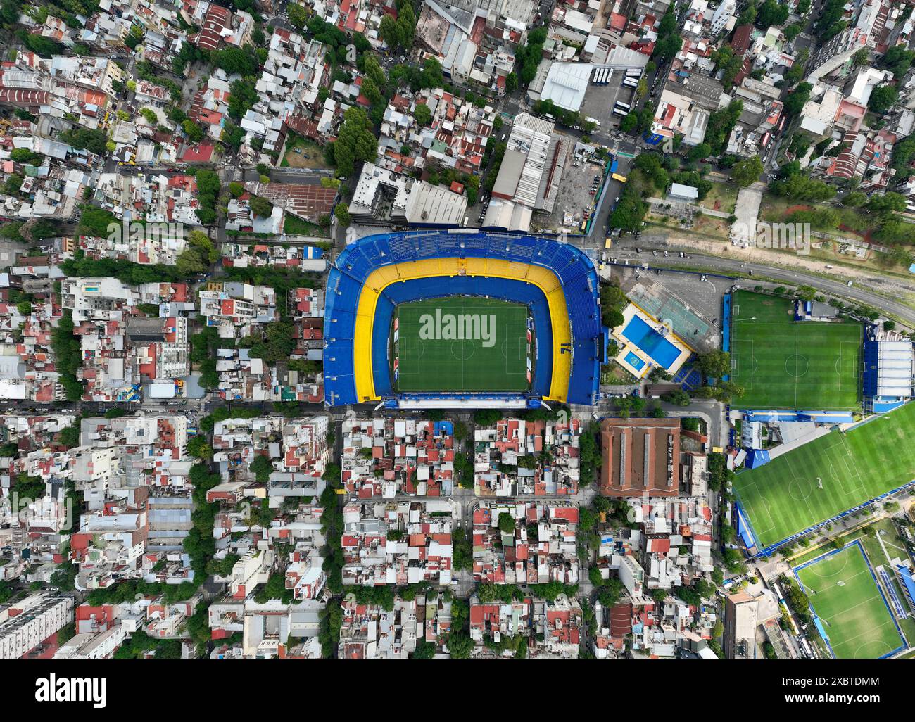 Buenos Aires, Argentina, February 10, 2023: Beautiful aerial view to La ...