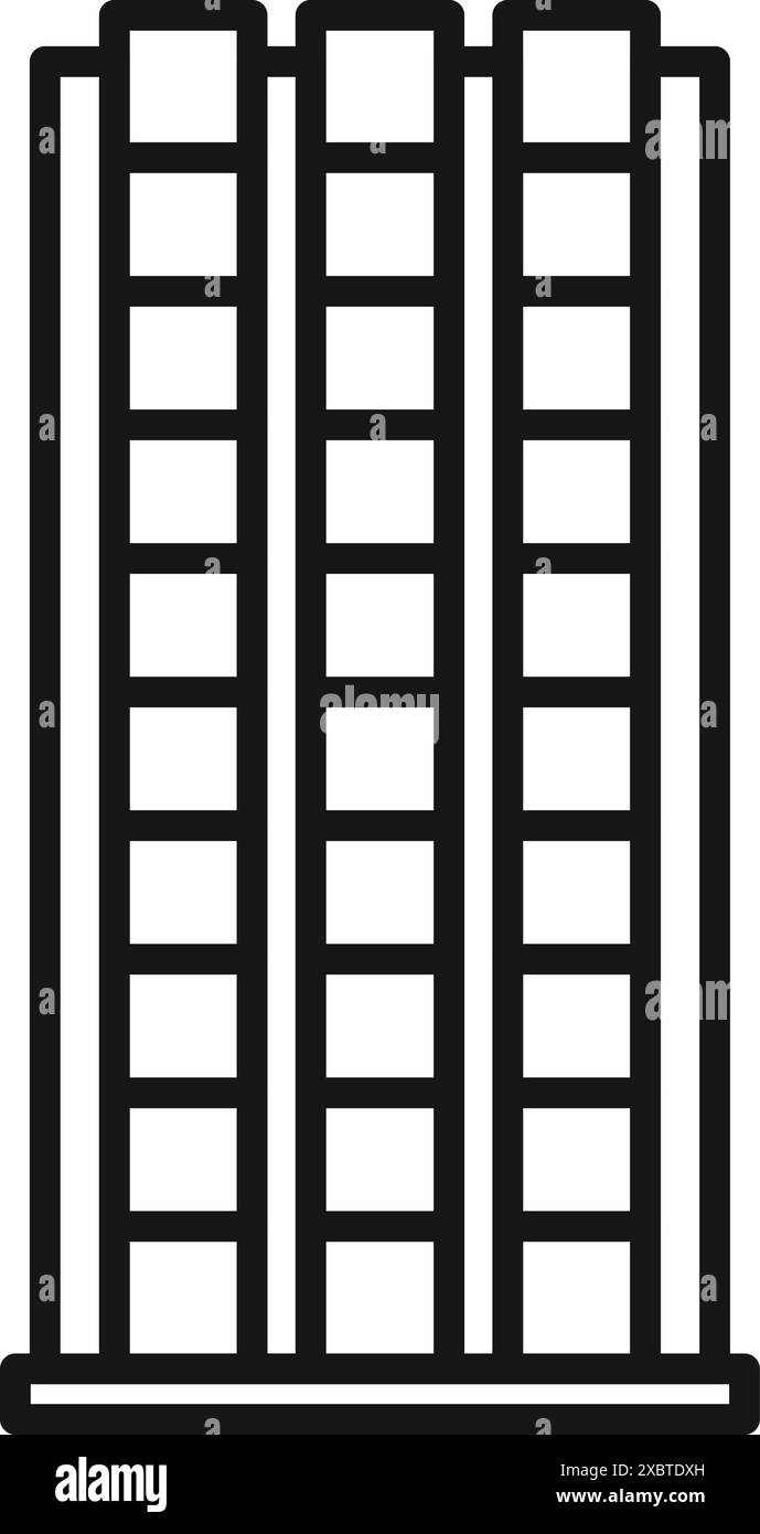 Skyscraper windows pattern Stock Vector Images - Alamy