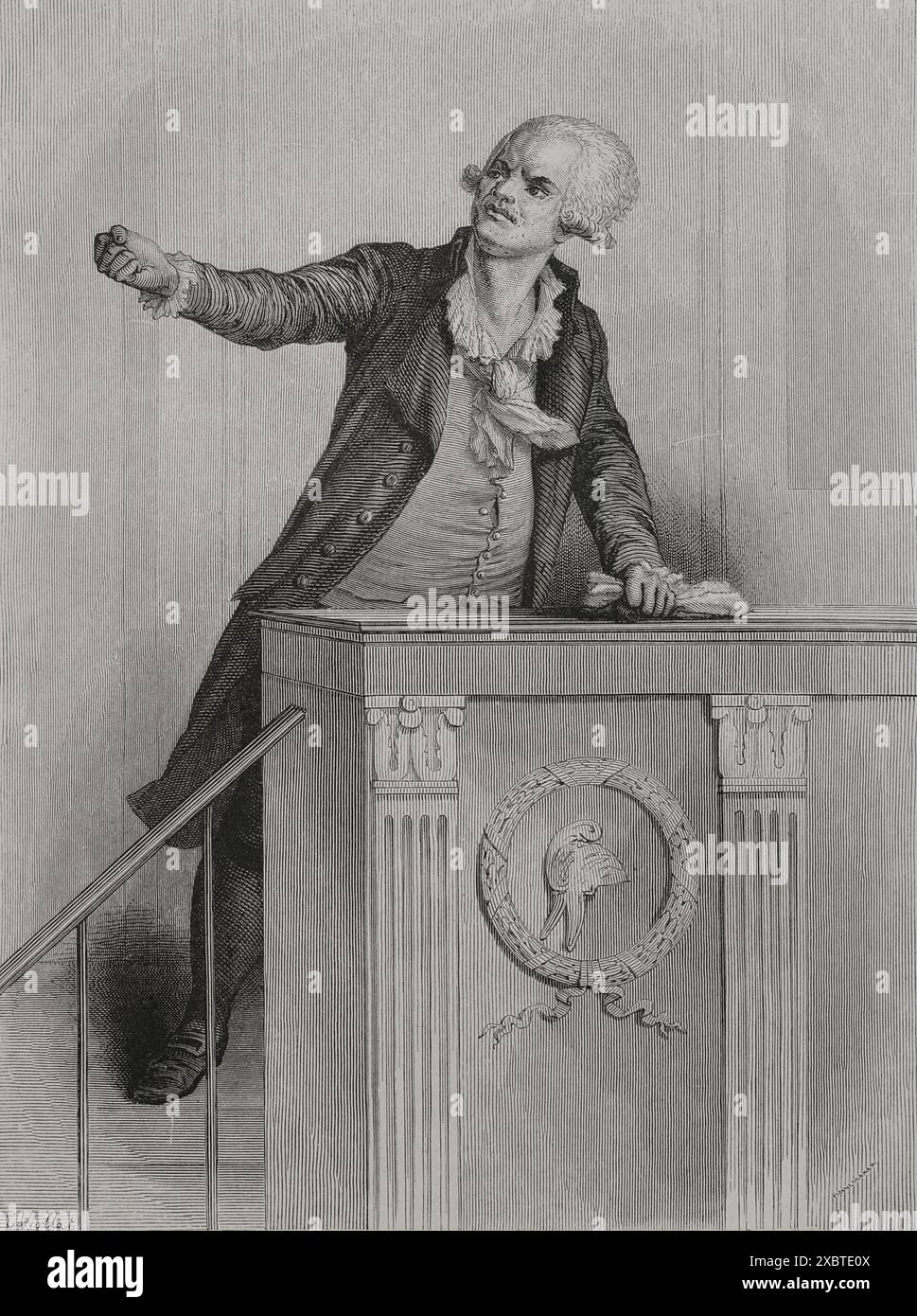 Georges Danton (Georges Jacques Danton) (1759-1794). French lawyer and ...