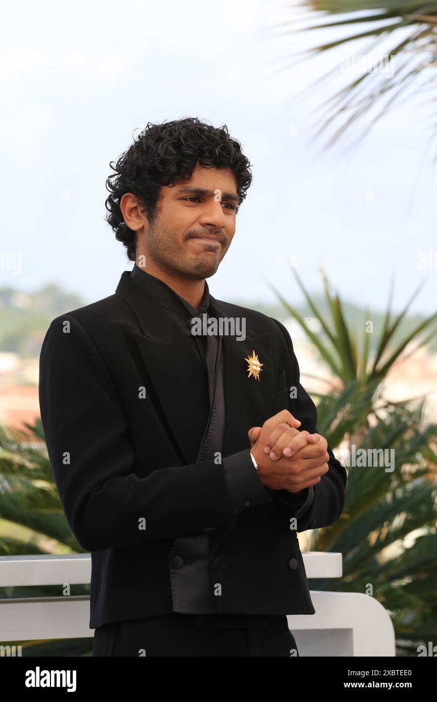 Cannes, France. 24th May, 2024. Hridhu Haroon at the All We Imagine As ...