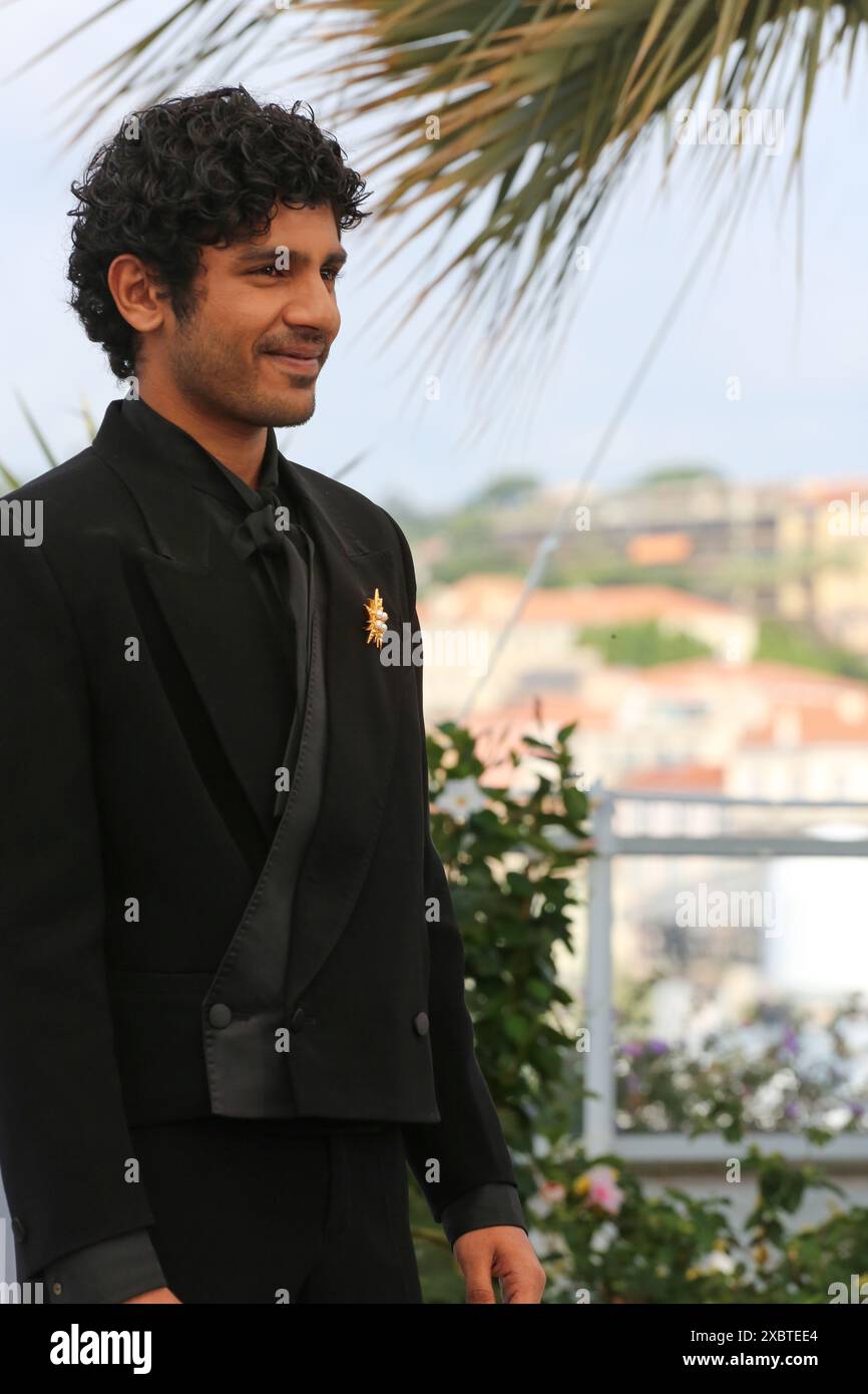 Cannes, France. 24th May, 2024. Hridhu Haroon at the All We Imagine As ...