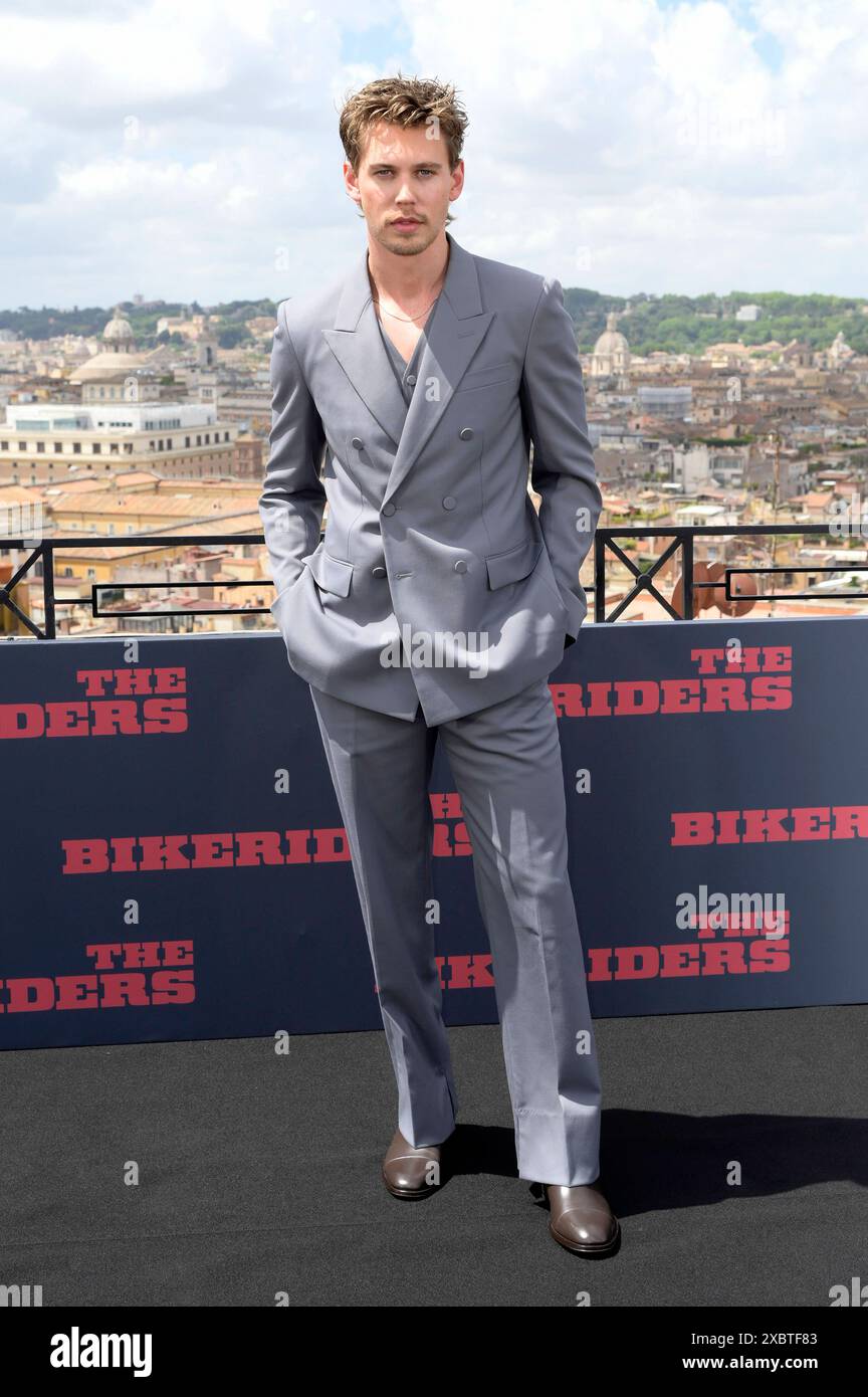 Austin Butler beim Photocall zum Kinofilm The Bikeriders im Hotel ...