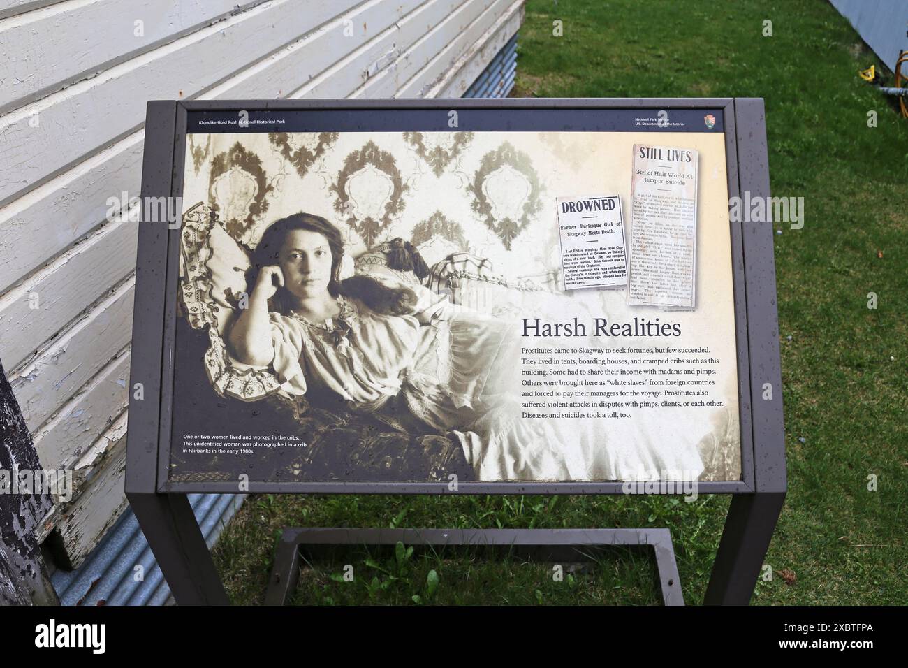 Brass Pic ‘House of Negotiable Affection’, off Broadway, Skagway, Lynn ...