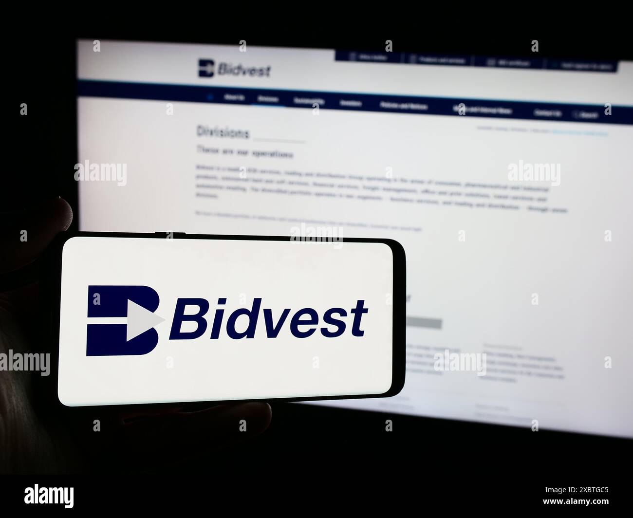 Bidvest logo hi-res stock photography and images - Alamy