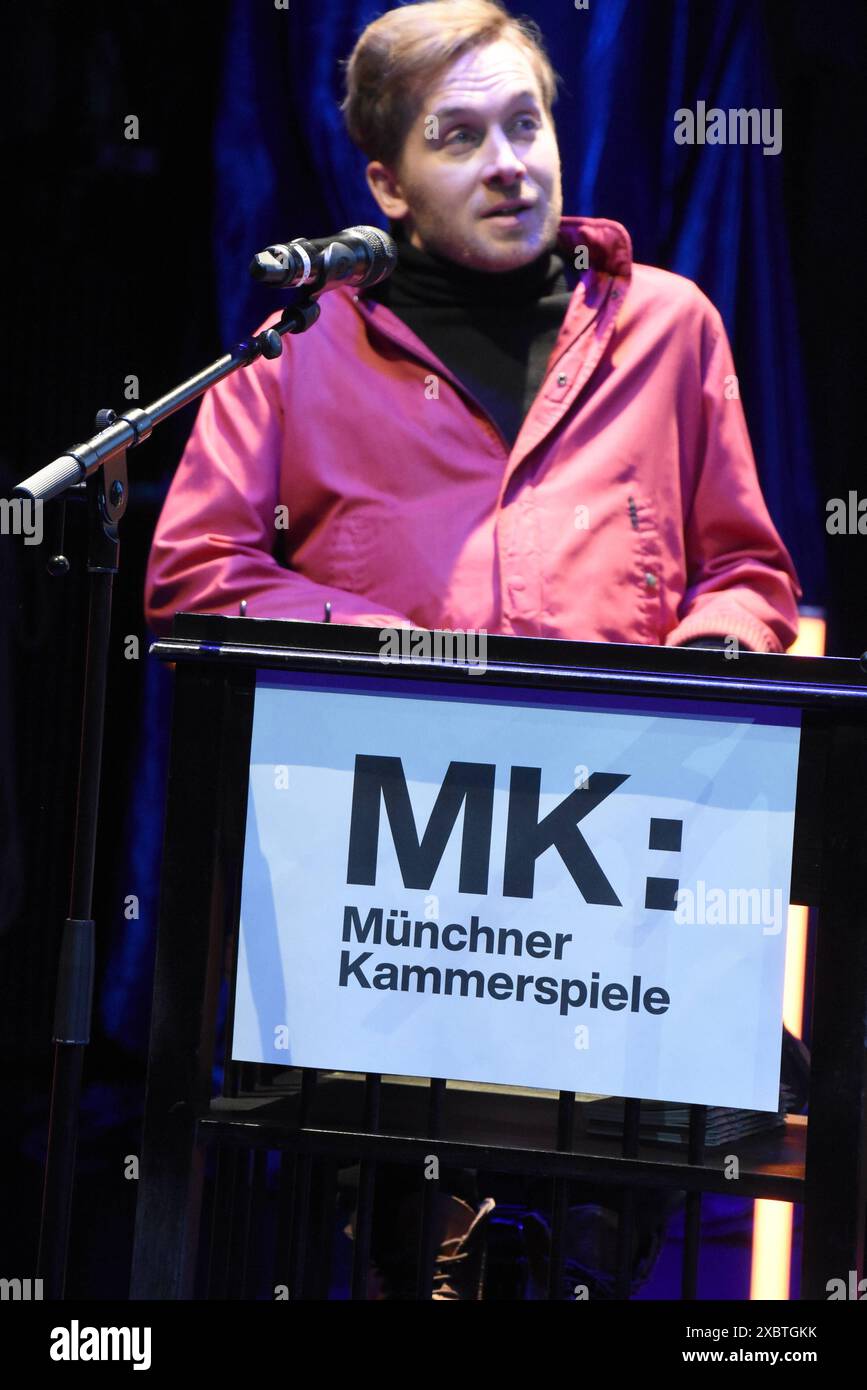 Samuel Koch Schauspieler Muenchen 03.06.2024 Muenchner Kammerspiele - Vorstellung der Spielzeit ...