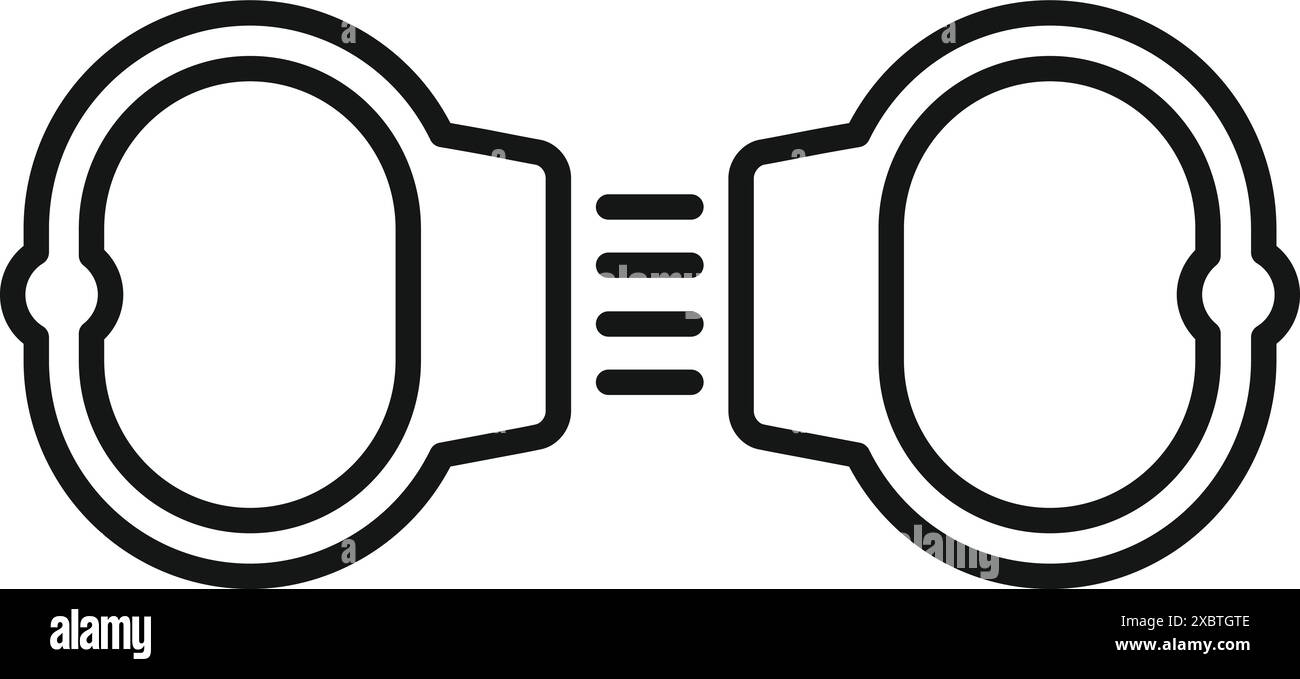 Crime concept nobody Stock Vector Images - Alamy