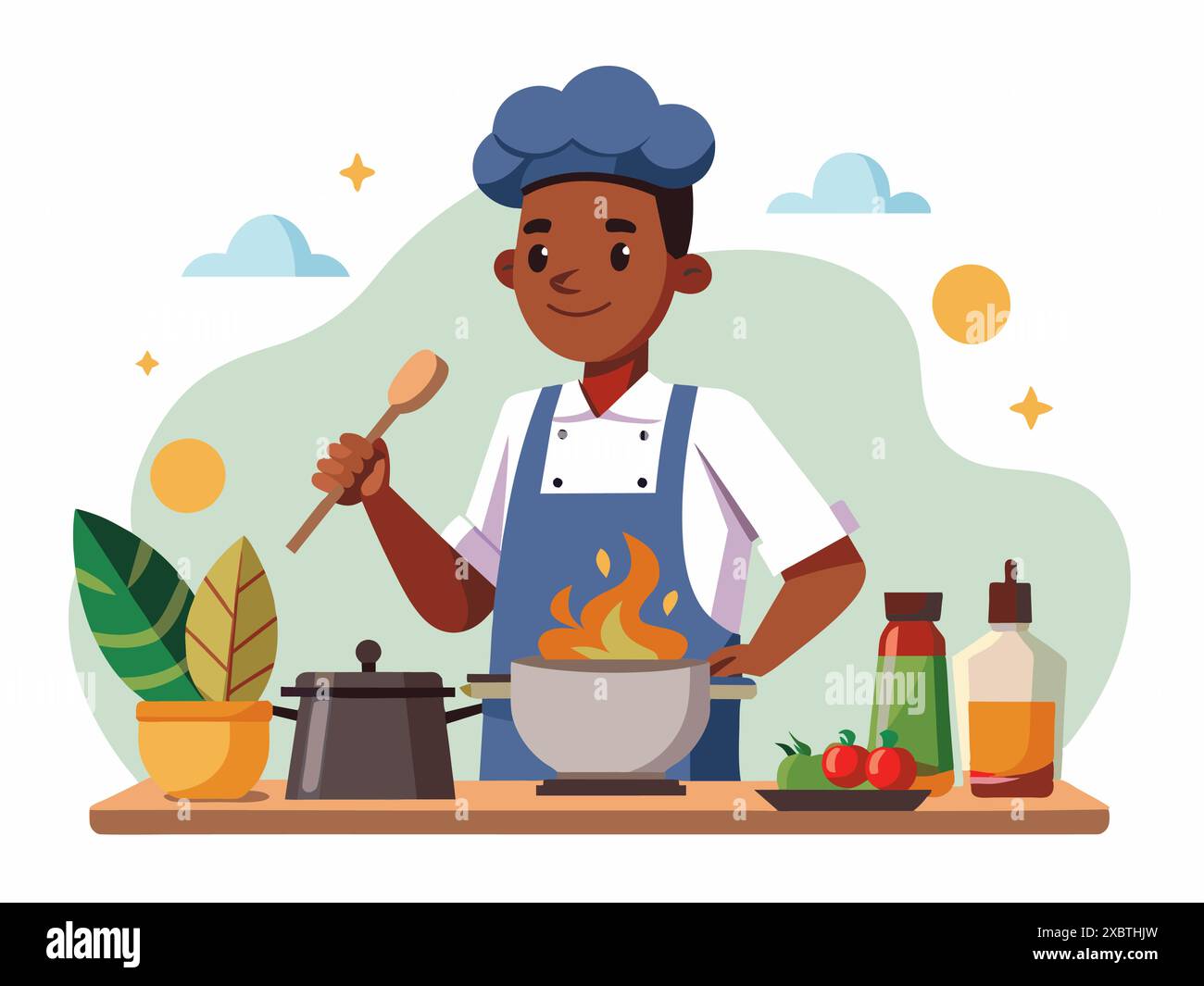 Culinary activities Stock Vector Images - Alamy