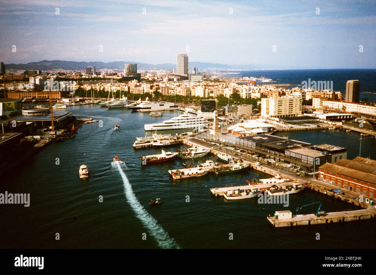 Barcelona ariel hi-res stock photography and images - Alamy