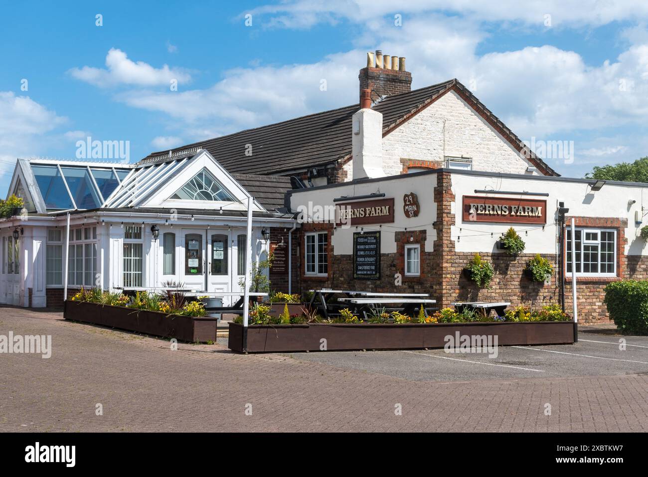 Ferns Farm Hotel in village of Carnaby near Bridlington, East Yorkshire ...