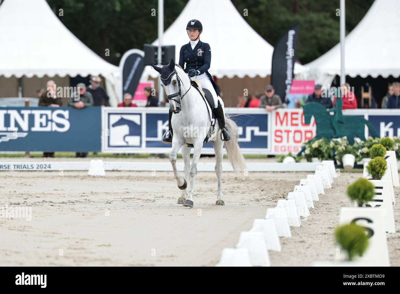 Lara de Liedekerke-Meier of Belgium with Hooney D'Arville during the ...