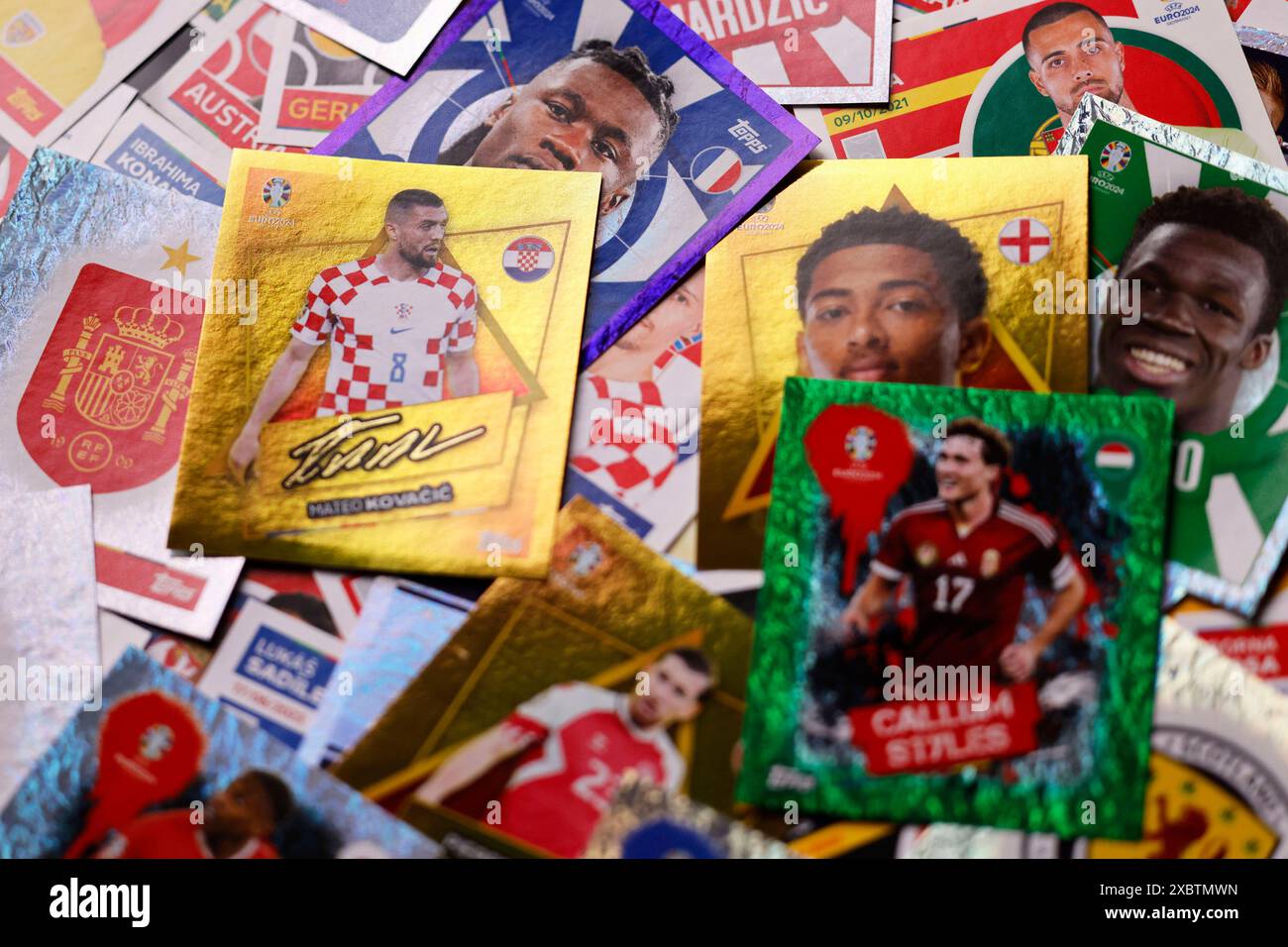 Fussballersticker hi-res stock photography and images - Alamy