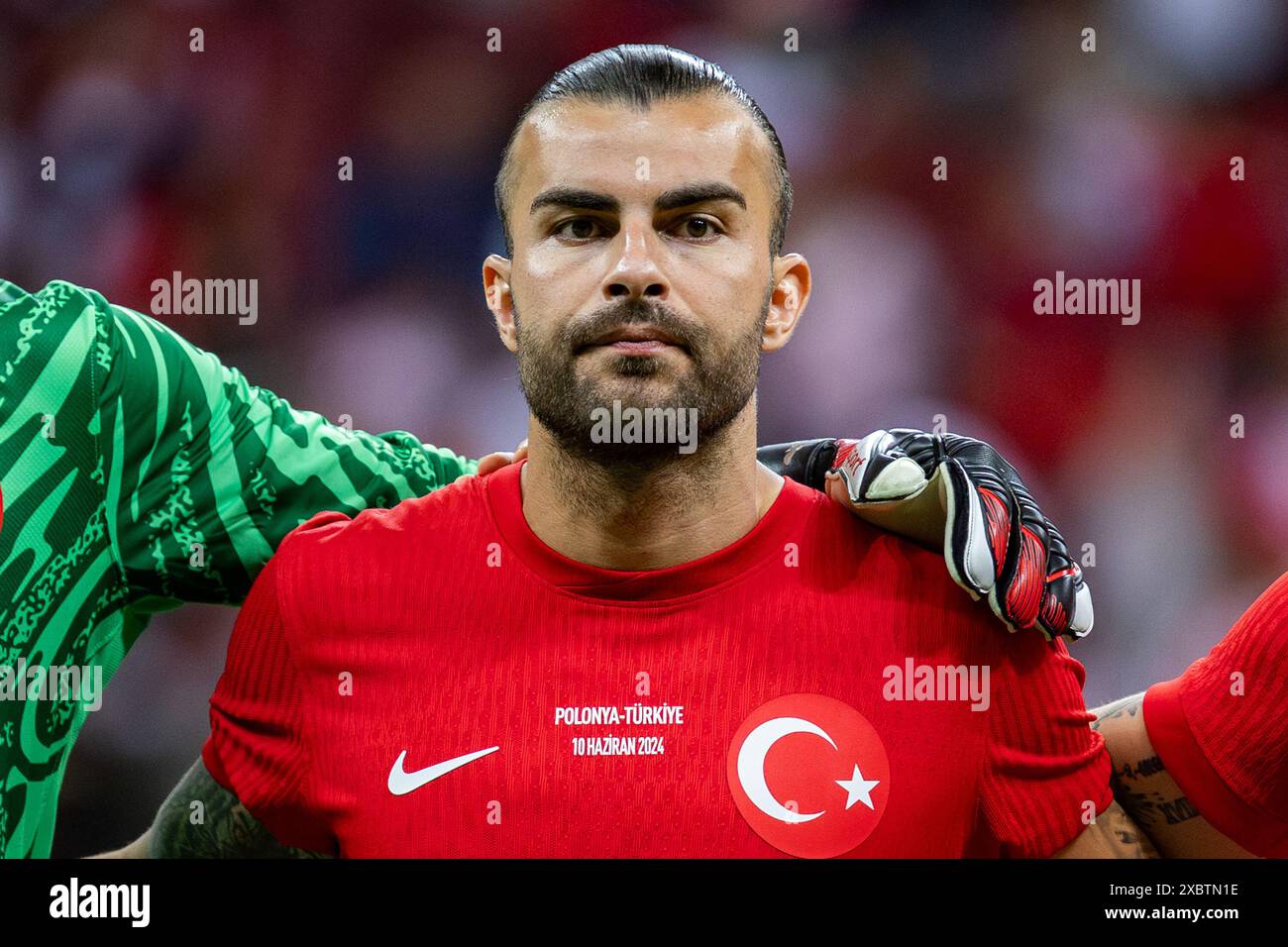 Abdulkerim Bardakci of Turkey seen during the friendly match before the UEFA EURO 2024 between ...