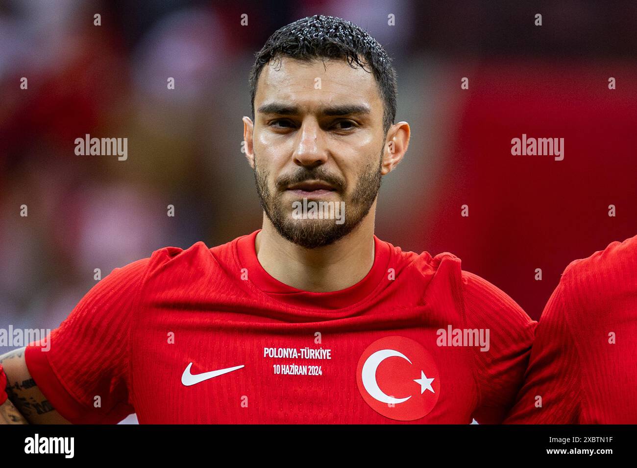 Kaan Ayhan of Turkey seen during the friendly match before the UEFA EURO 2024 between Poland and ...