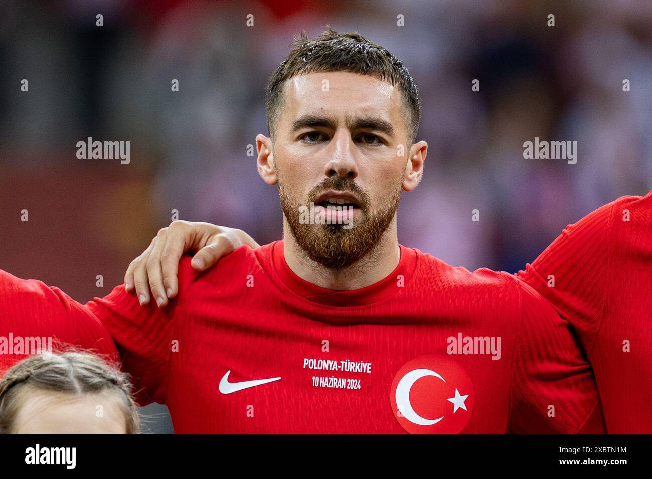 Orkun Kokcu of Turkey seen during the friendly match before the UEFA EURO 2024 between Poland ...
