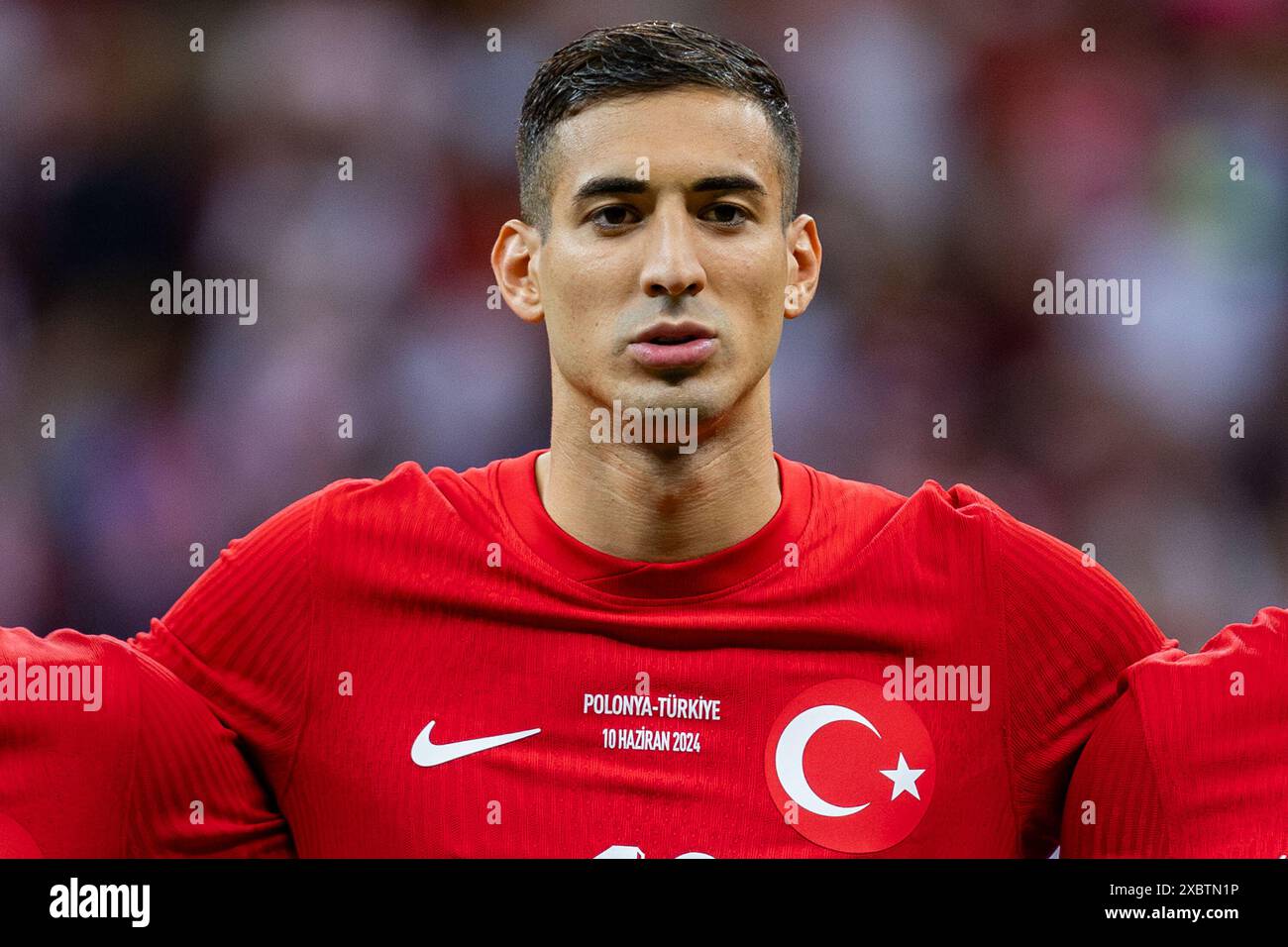 Mert Muldur of Turkey seen during the friendly match before the UEFA EURO 2024 between Poland ...