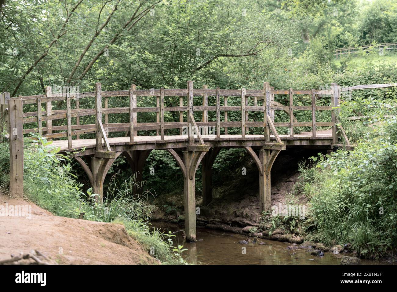 Pooh Bridge, Ashdown Forest, where Christopher Robin famously played ...