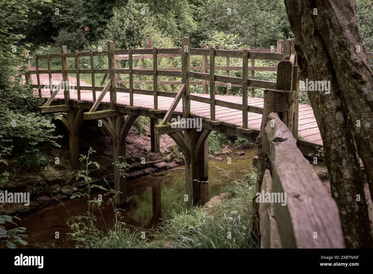 Pooh sticks bridge christopher robin hi-res stock photography and ...