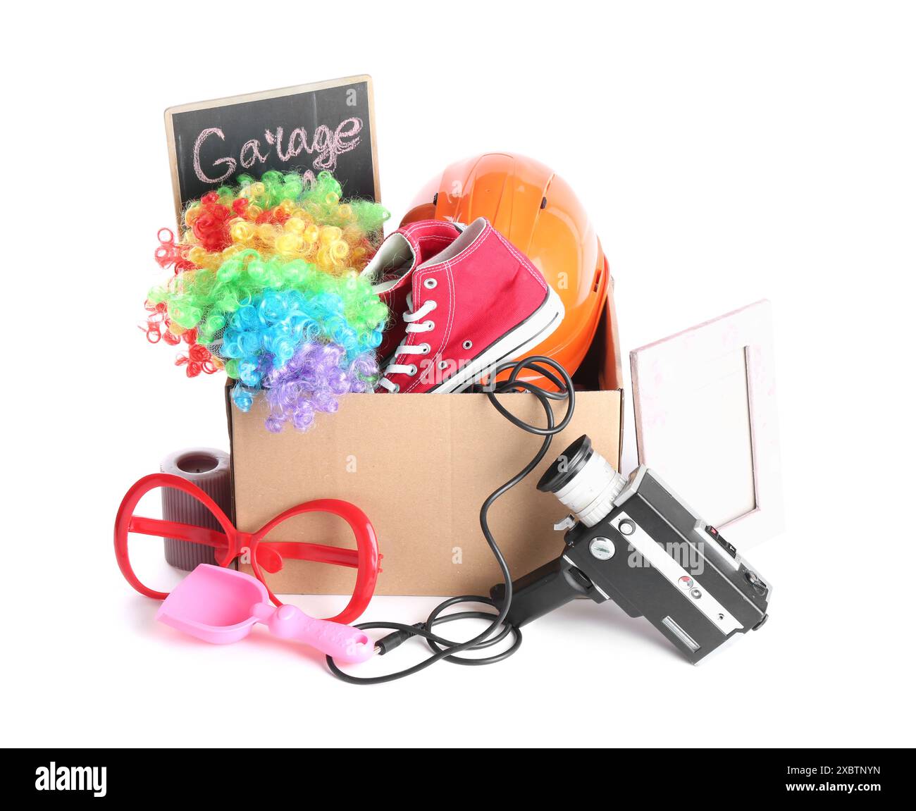 Garage sale items Cut Out Stock Images & Pictures - Alamy
