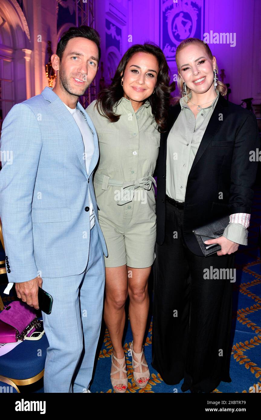 Marcel Remus, Nina Moghaddam und Isabel Edvardsson bei der Ernsting's ...