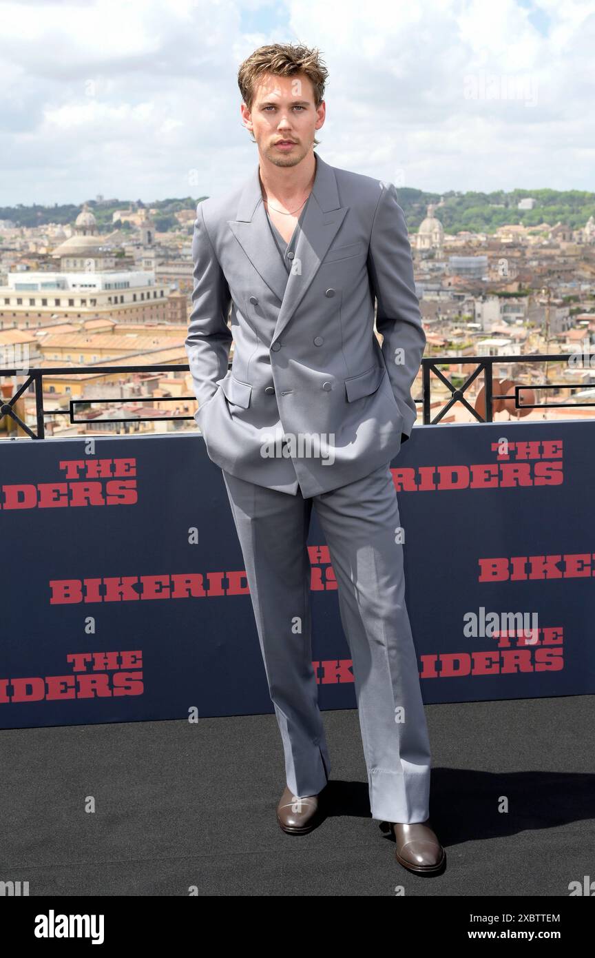 Austin Butler beim Photocall zum Kinofilm 'The Bikeriders' im Hotel ...