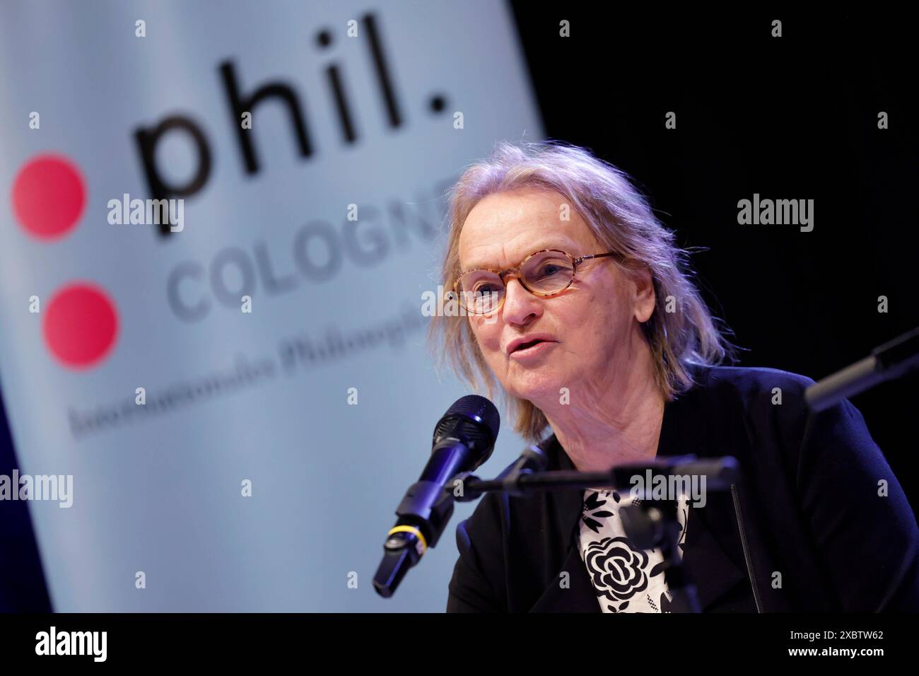 Schriftstellerin Elke Heidenreich auf der Phil.Cologne 2024 ...