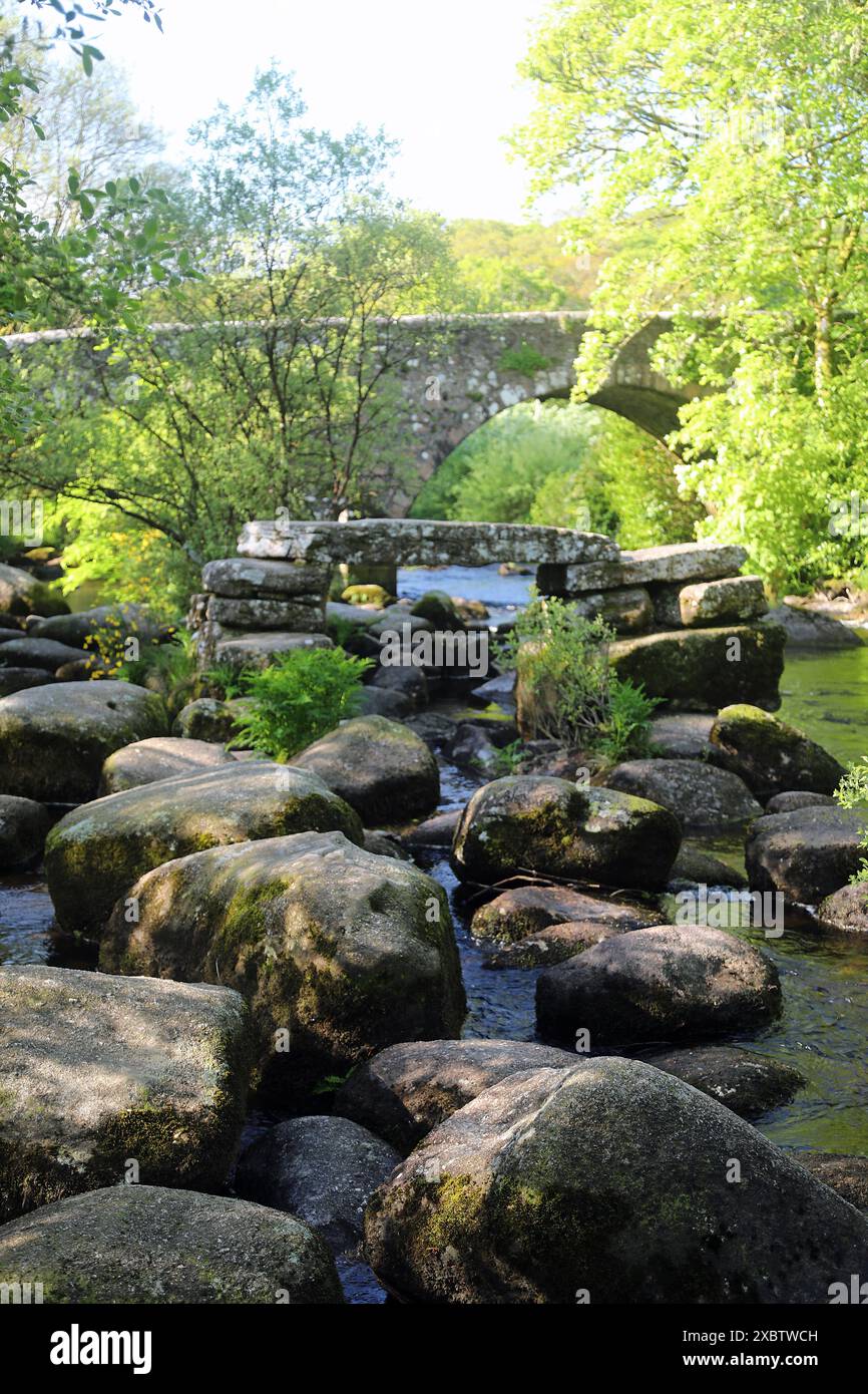 Dartmeet tourist attraction hi-res stock photography and images - Alamy