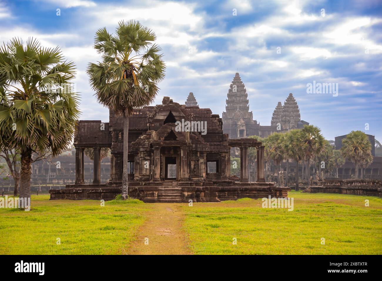 Angkor Wat, an ancient temple ruins in Cambodia Stock Photo - Alamy