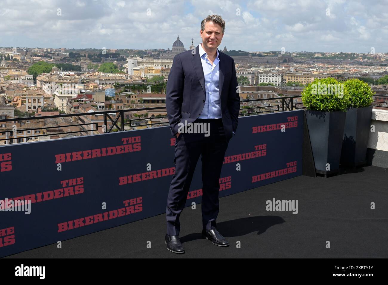 Jeff Nichols attends the photocall of movie "The bikeriders" at Hotel ...