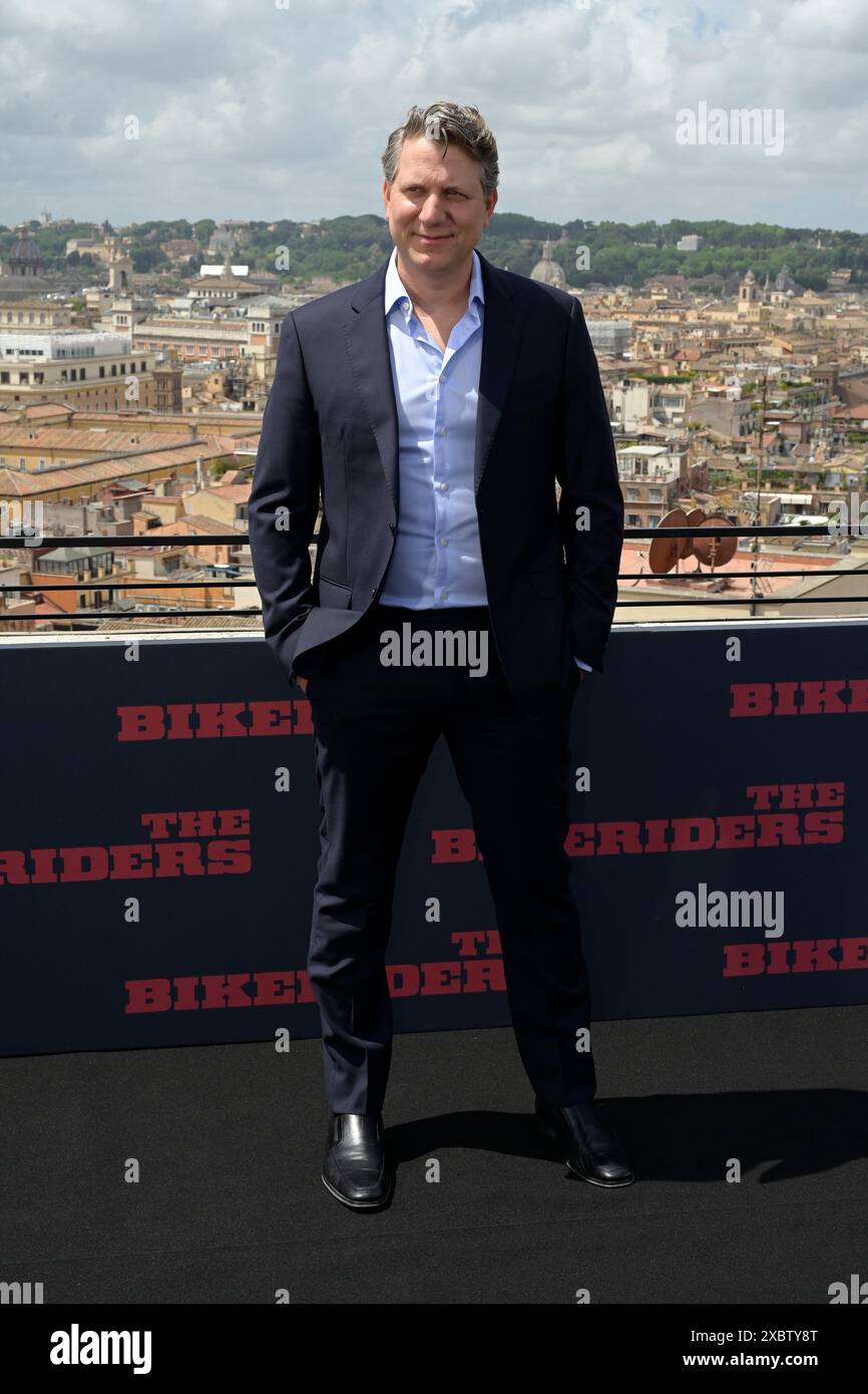 Jeff Nichols attends the photocall of movie "The bikeriders" at Hotel ...