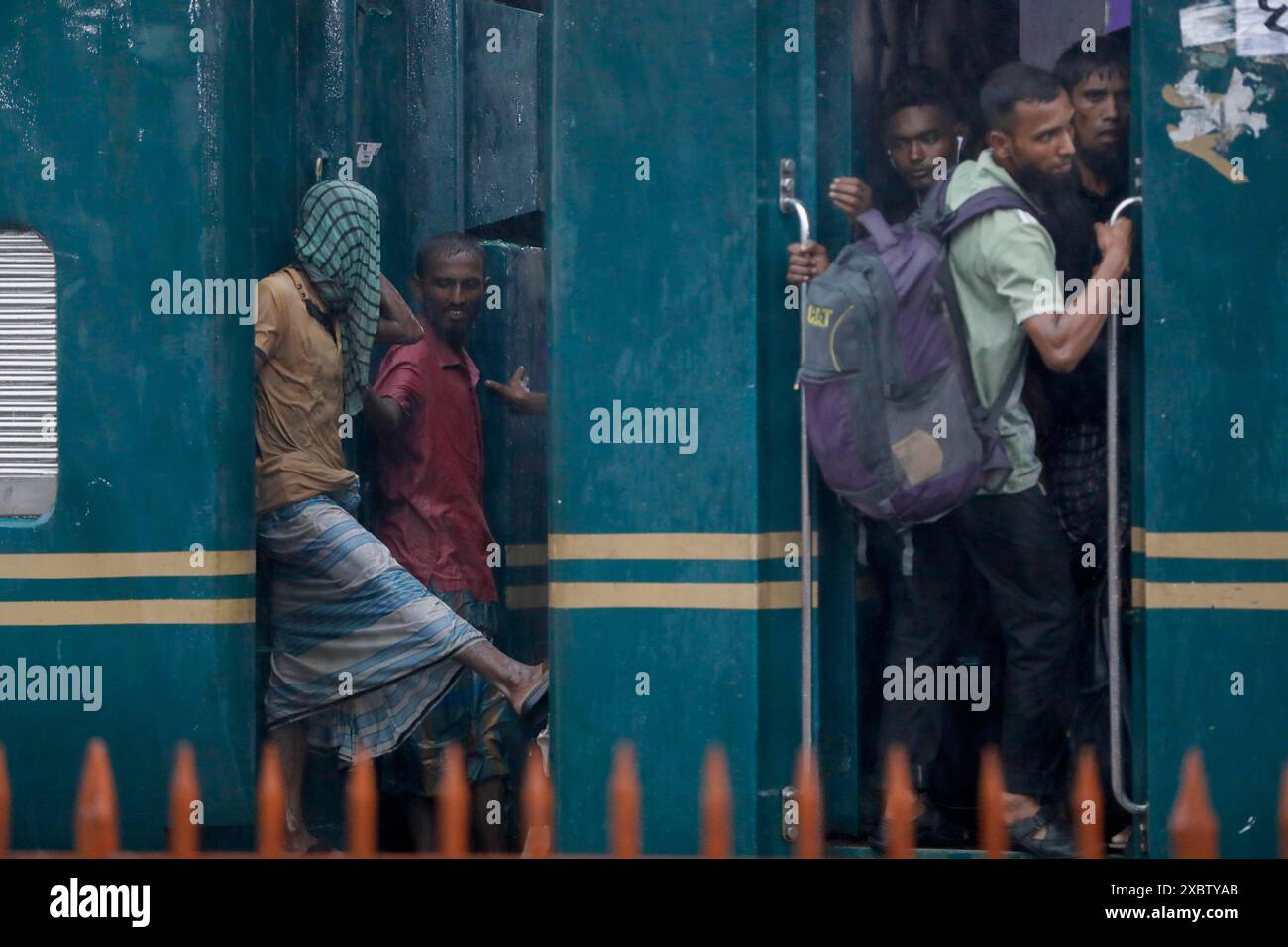 Dhaka, Bangladesh - June 13, 2024: On the occasion of the holy Eid, the ...