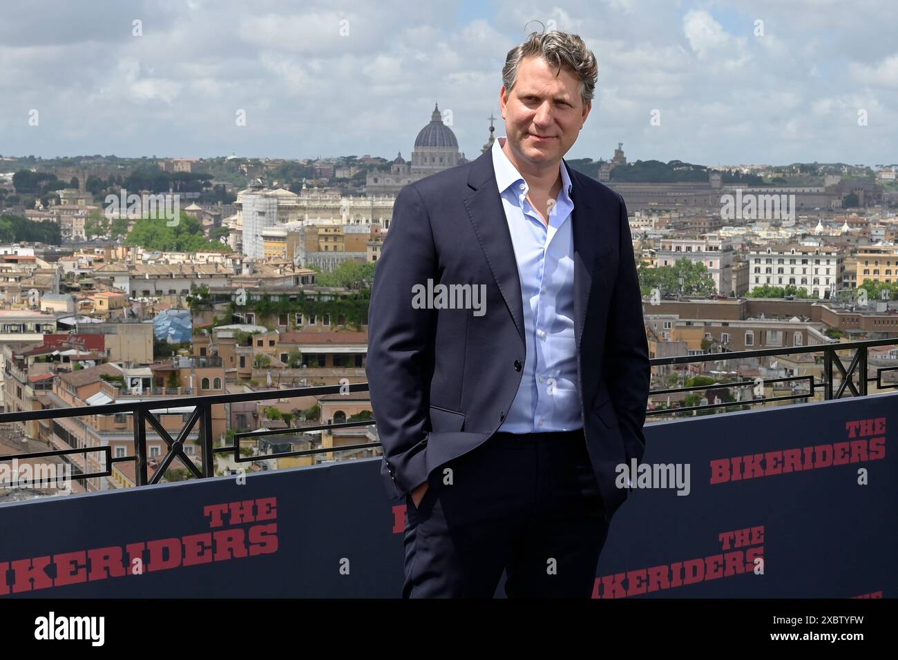 Jeff Nichols attends the photocall of movie "The bikeriders" at Hotel ...