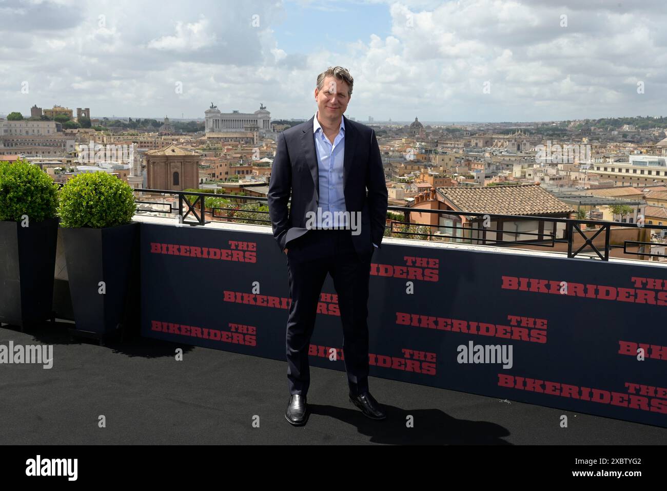 Jeff Nichols attends the photocall of movie "The bikeriders" at Hotel ...