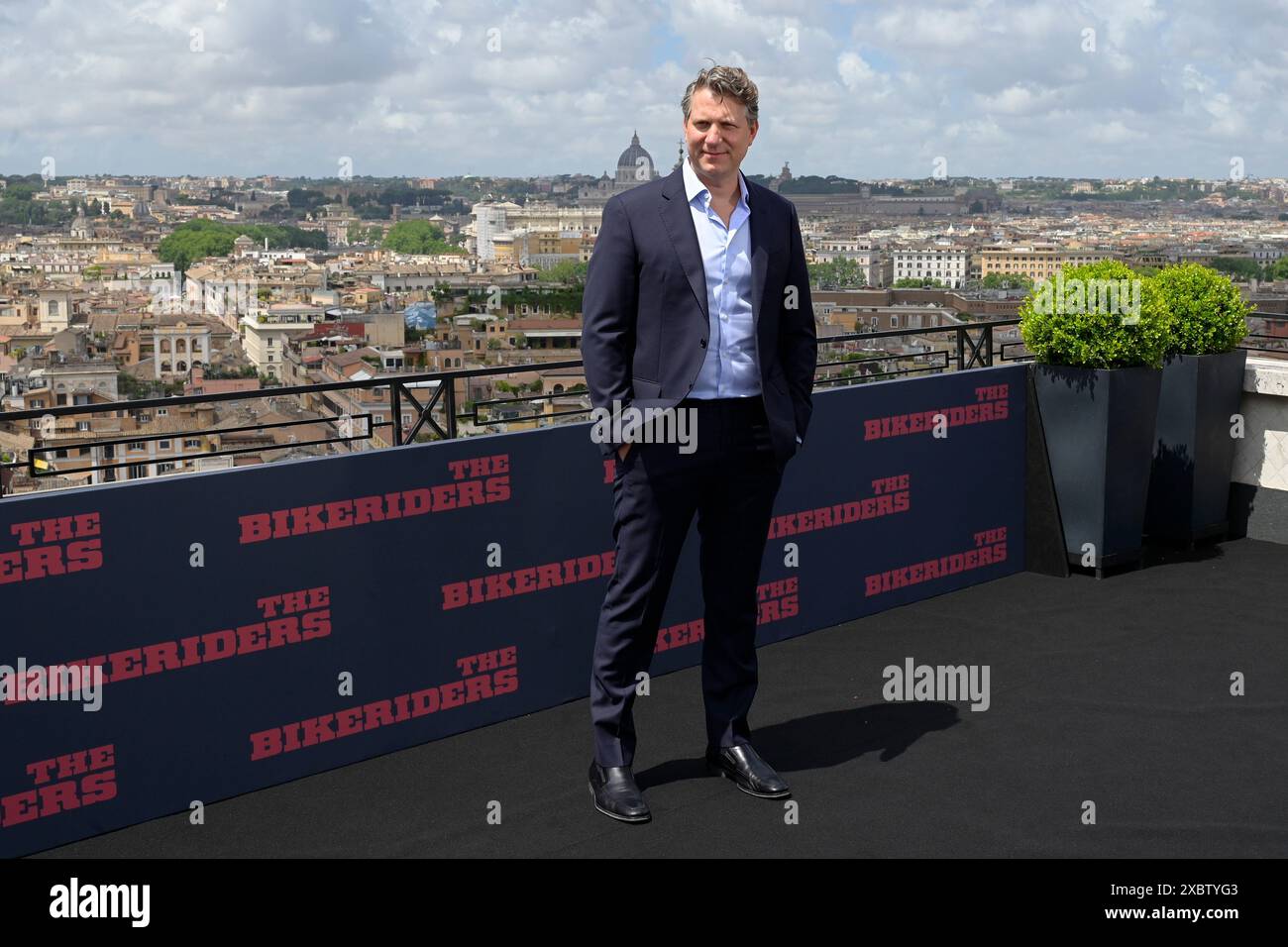 Jeff Nichols attends the photocall of movie "The bikeriders" at Hotel ...