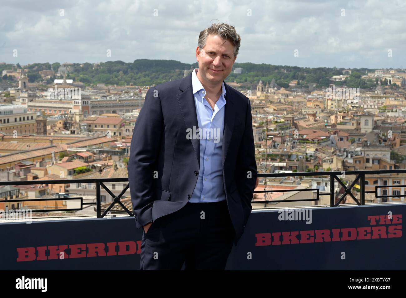 Jeff Nichols attends the photocall of movie "The bikeriders" at Hotel ...