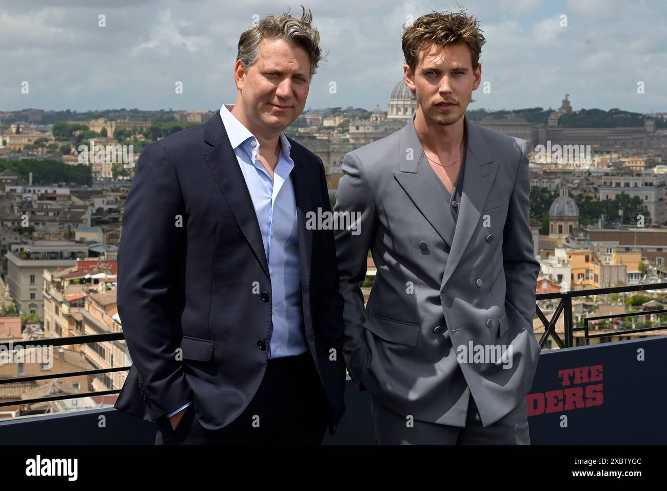 Jeff Nichols (l) and Austin Butler (r) attend the photocall of movie ...