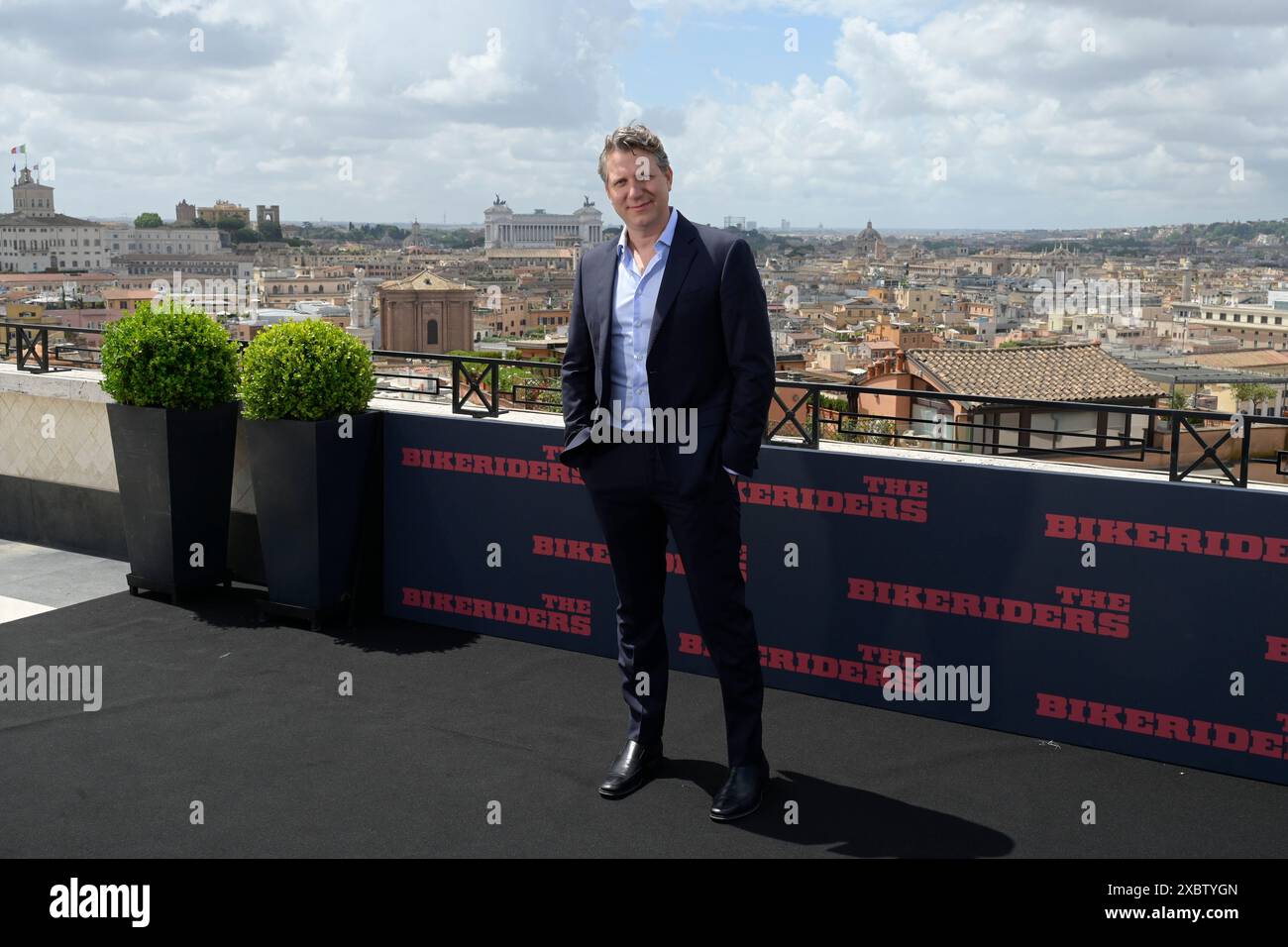 Jeff Nichols attends the photocall of movie "The bikeriders" at Hotel ...
