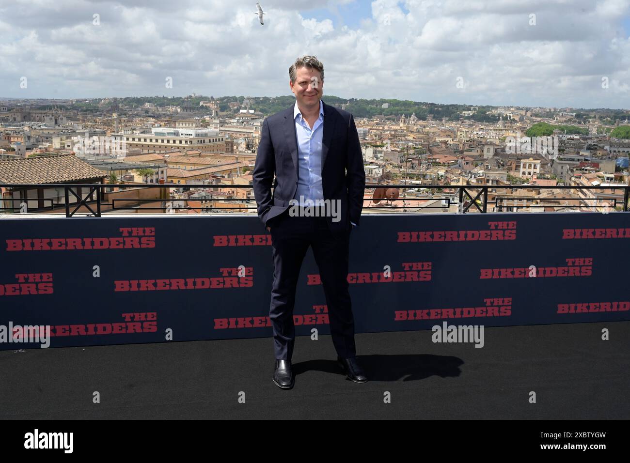 Jeff Nichols attends the photocall of movie "The bikeriders" at Hotel ...